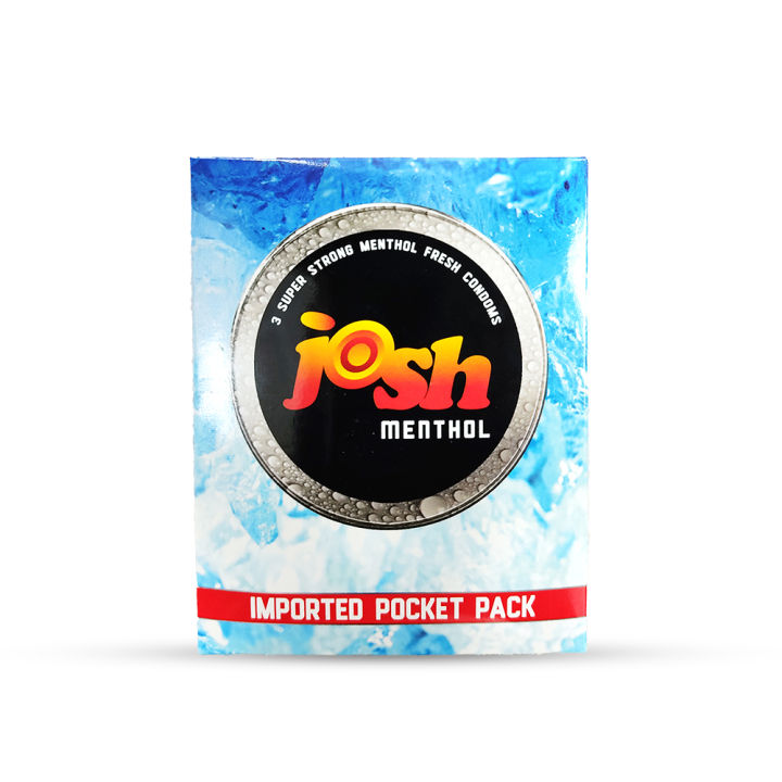 Josh Menthol 3s Condoms | Daraz.pk