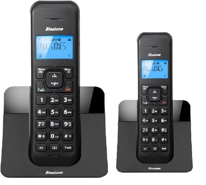 Binatone Luna 1215 Twin intercom plus PTCL wirelsess Landline Phone with Free 04 New ...