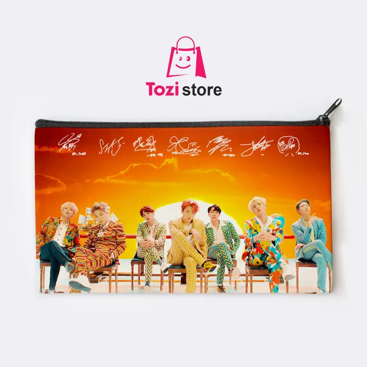 BTS Pencil Pouch for Boys & Girls – BTS Army Pouch – Premium Quality ...