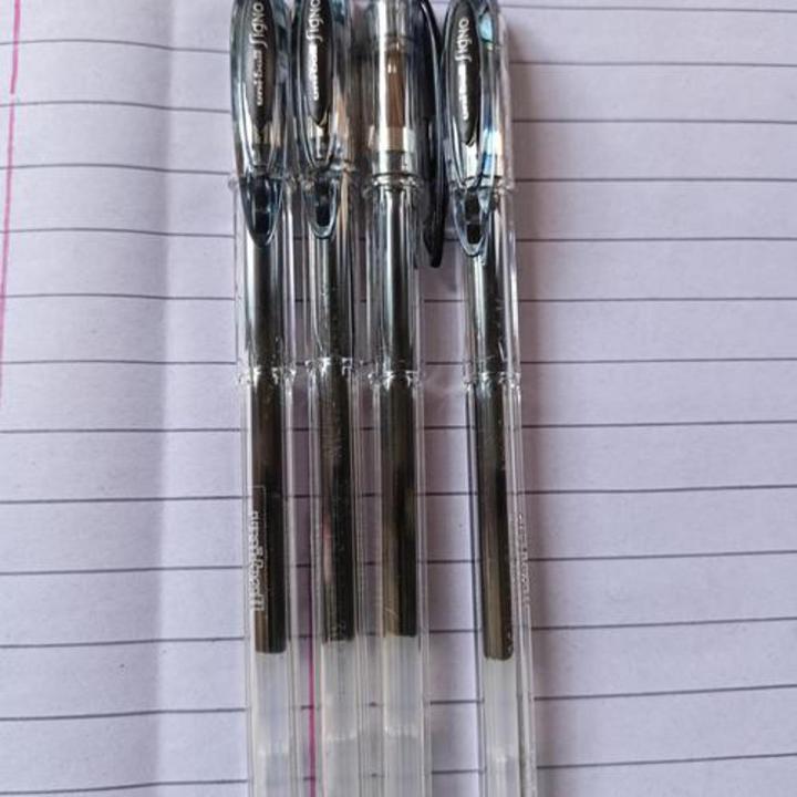 Uniball signo um-120 gel pen 4 black pcs | Daraz.pk