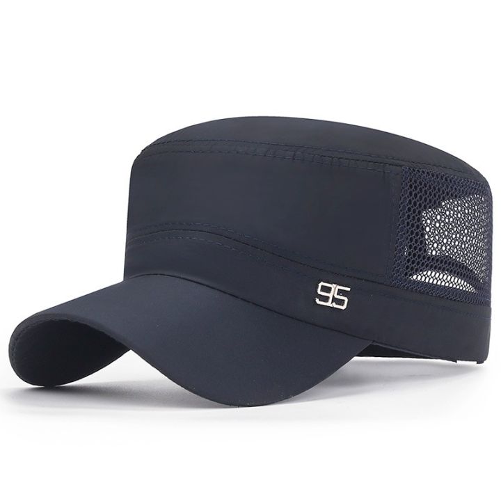 2023 New Linen Caps Army Spring Adjustable Mesh Outdoor Summer ...