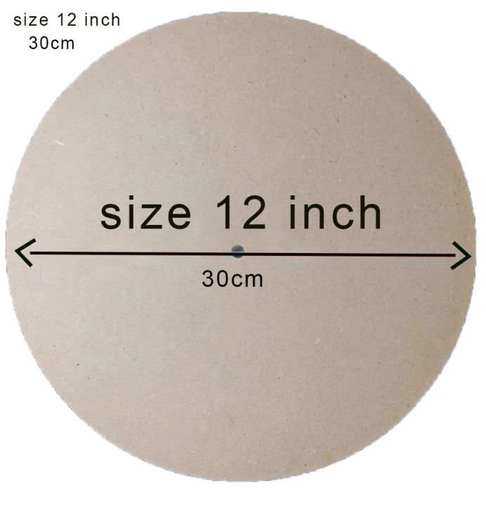 MDF wooden clock base MDF sheet clock base round MDF clock for yout ...