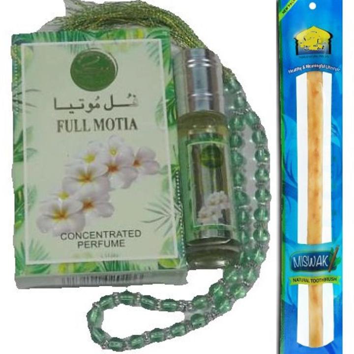 Motia Full Attar Approx 6ml + Tasbeeh + Miswak Free | Long Lasting itar ...