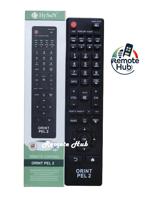 PEL And Orient Smart LED TV Remote Control | Daraz.pk