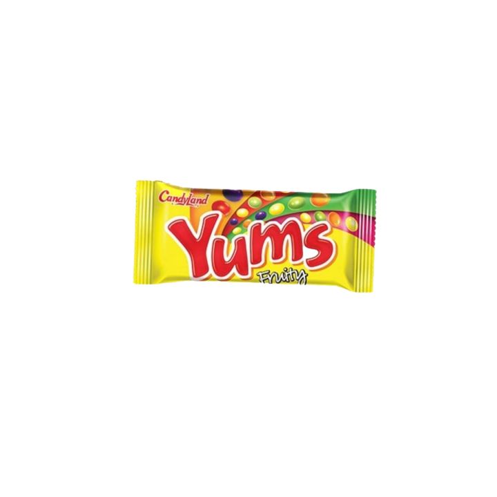 Yums Fruity Sweet & Sour Candy - Candyland (24 Pcs) - Rs. 10 Fun Pack ...