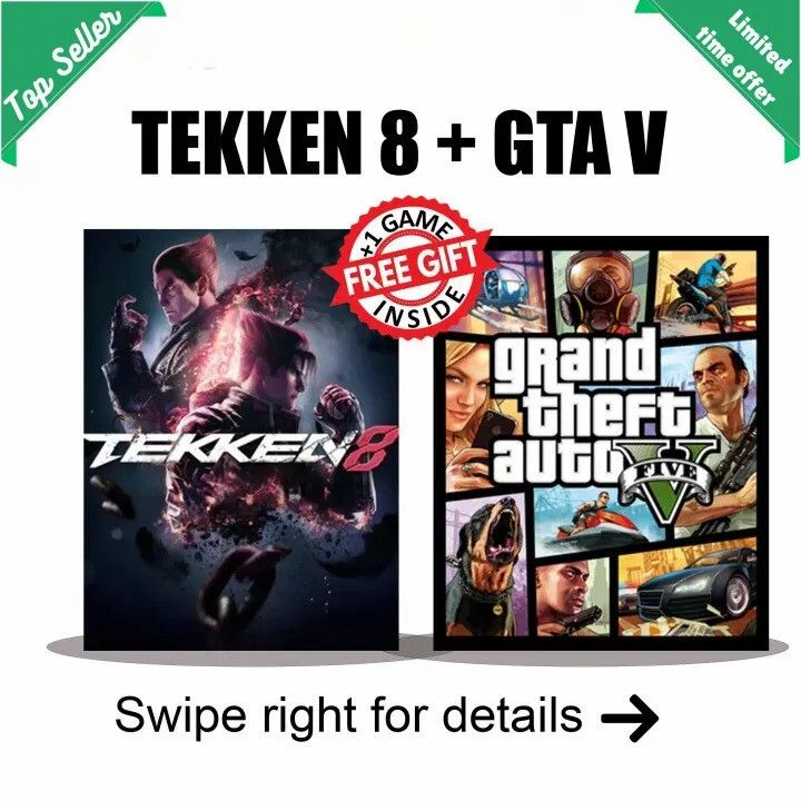 Bundle of 2 PC Game - QR Code Included with Home Delivery + SPECIAL ...