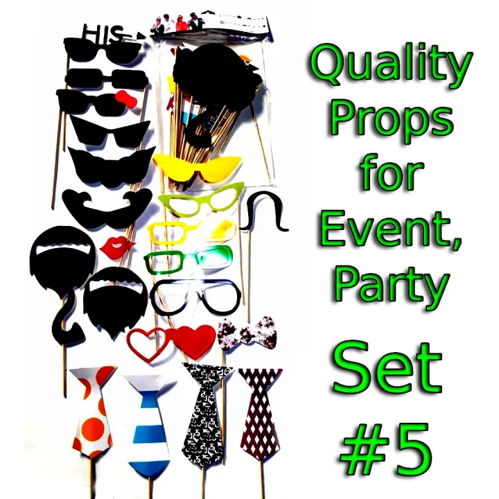 Design 5 Bridal Wedding Props Set – Funny & Traditional Desi Photo ...