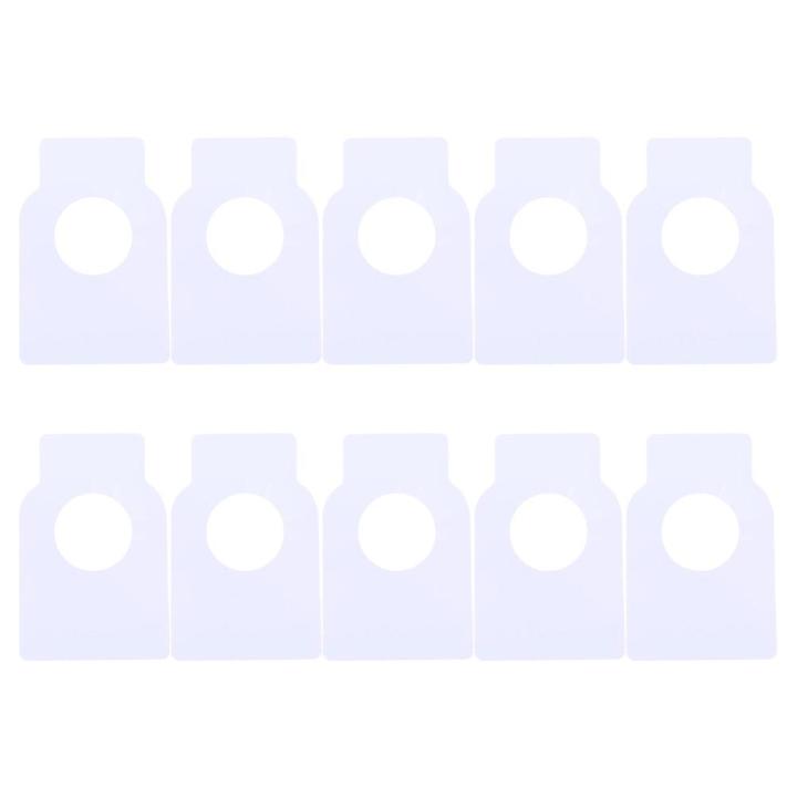 100Pcs Bottles Rack Bottle Information Reusable Double Sided Cellar ...