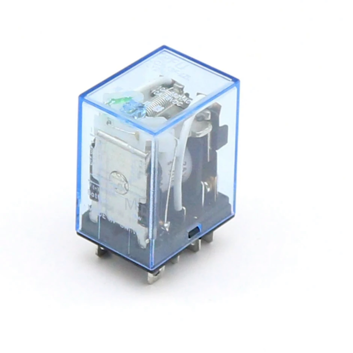 LY2- 8 pin flat General Purpose Relay, Standard Type, Plug-In/Solder ...