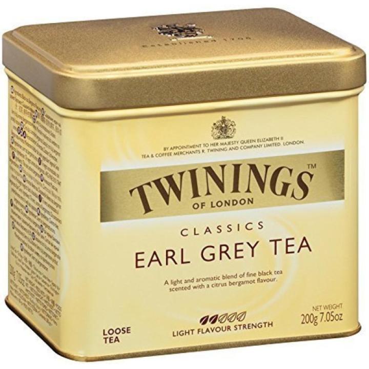 Twinings Earl Grey Tea Loose Tin 200 GM | Daraz.pk