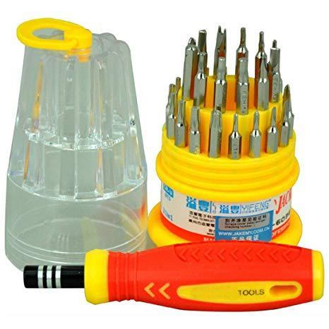 Jackly Interchangeable Precise Manual Screw Driver Tool Set - 31 In 1 ...
