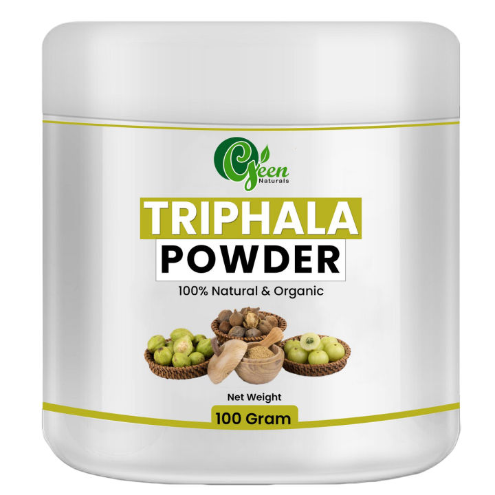 Triphala Powder | Triphla ( bahera + Amla + Choti Harrer) - 100 Gram | Daraz.pk