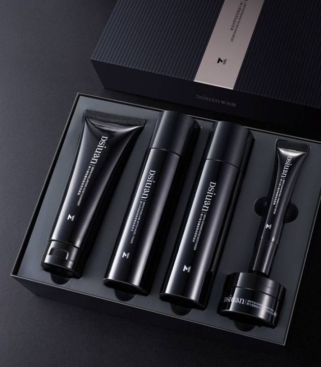 Men’s Refreshing Skin Care Five-Piece Set | Balanced Water & Oil ...