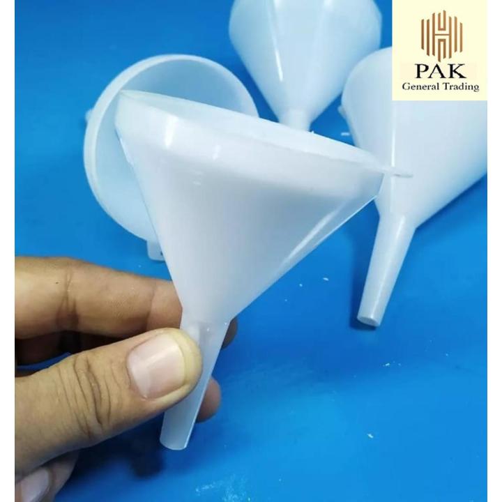 Plastic Small & Large Funnel Liquid Water Milk Oil Fluid filler For ...