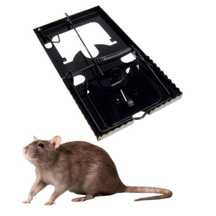 Large Rat Catching Metal Traps Heavy Duty Snap Mouse Trap Bait Pest ...