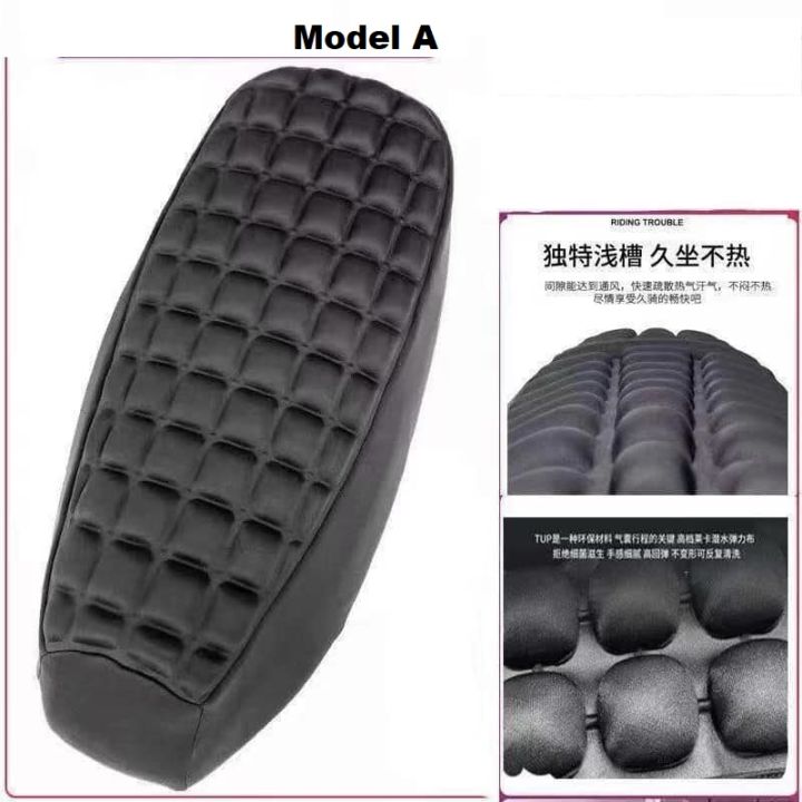 Motorcycle Seat Cushion 3D Non slip Pad Breathable Pain Relief For ...