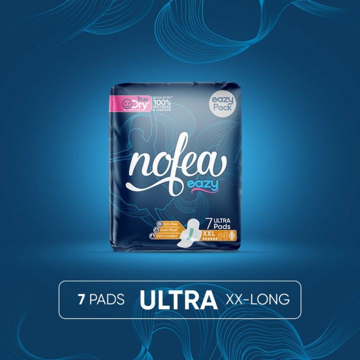 NoFea Eazy Napkin/Sanitary Pad Ultra XXL 7 Pack | Daraz.pk