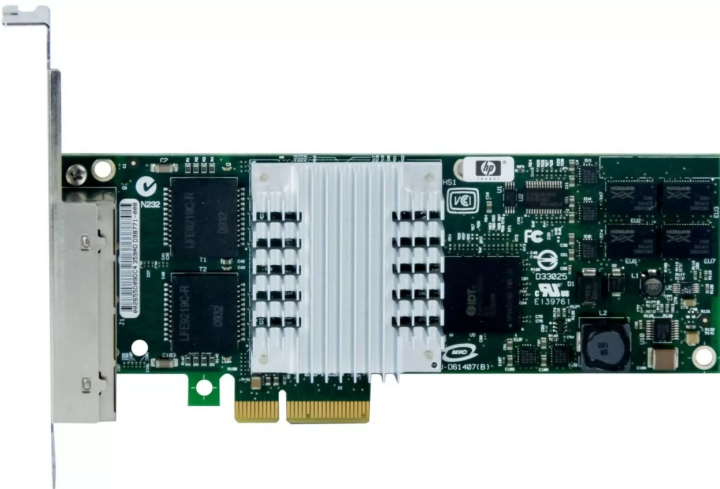 HSTNS-BN26 HP Quad-Ports RJ-45 1Gbps 10Base-T/100Base-TX/1000Base-T ...