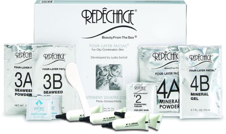 REPECHAGE 4-LAYER FACIAL FOR OILY/COMBINATION SKIN 4 FACIALS | Daraz.pk