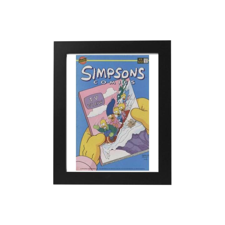 The Simpsons Futurama Bart Simpson TV Show Posters Vinyl Paper Quotes ...