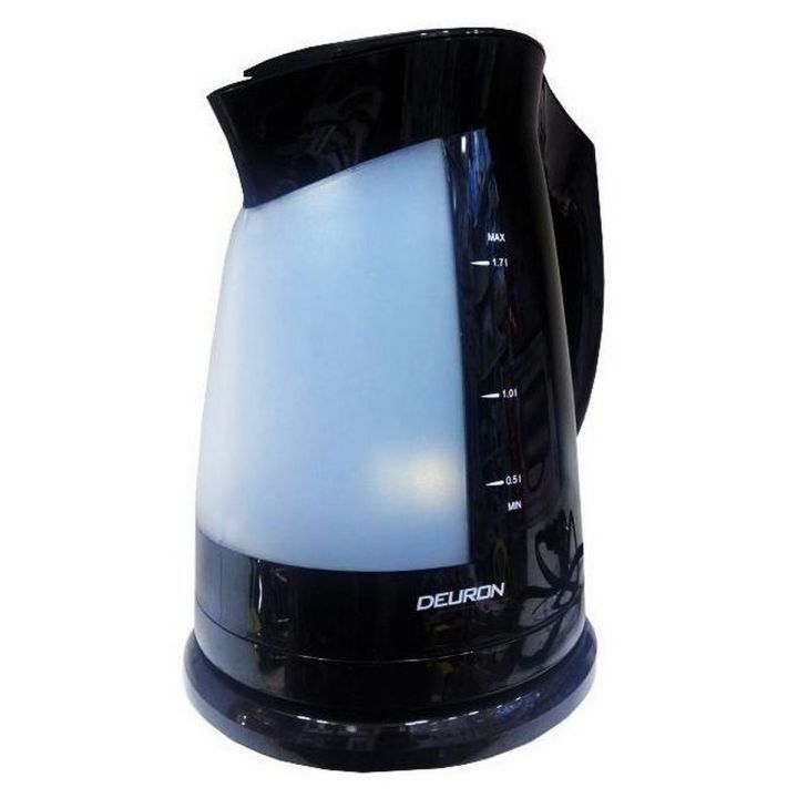 Deuron Deuron Electric Kettle - 1.7Ltr - Black | Daraz.pk