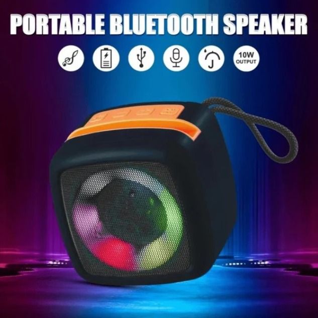 X-911 Wireless Bluetooth Speaker | Disco Series with RGB Lights & Deep ...