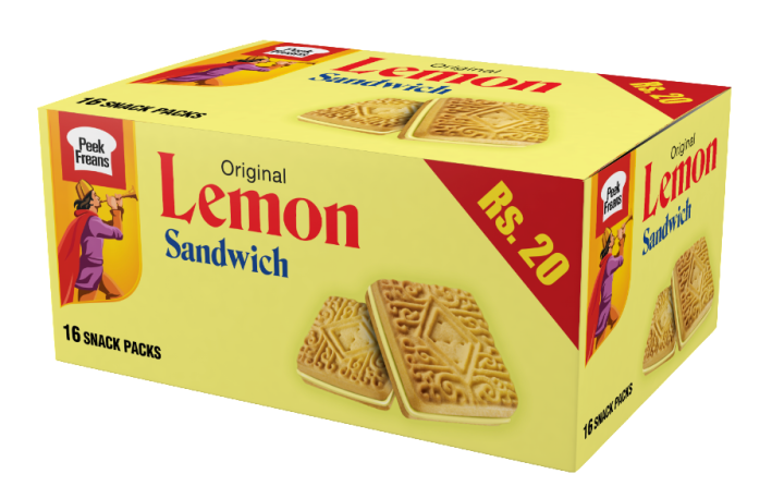 Peek Freans Lemon Sandwich Snack Pack | Daraz.pk