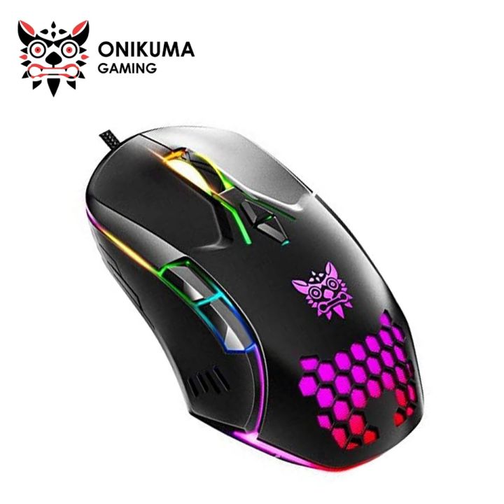 ONIKUMA CW902 Professional RGB Gaming Mouse With 7 Programmable Buttons ...