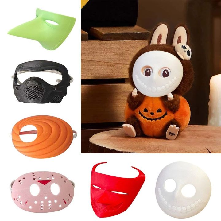 New Plastic Doll Mask 3D Printed DIY Decor Cosplay Mask Doll ...
