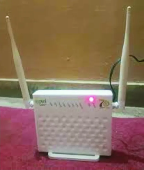 PTCL Branded ZTE VDSL WiFi Router – High Range Wireless Modem with ...