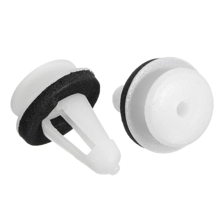 10x Car Side Door Trim Card Fastener Retainers Panel Clamp Clips For ...