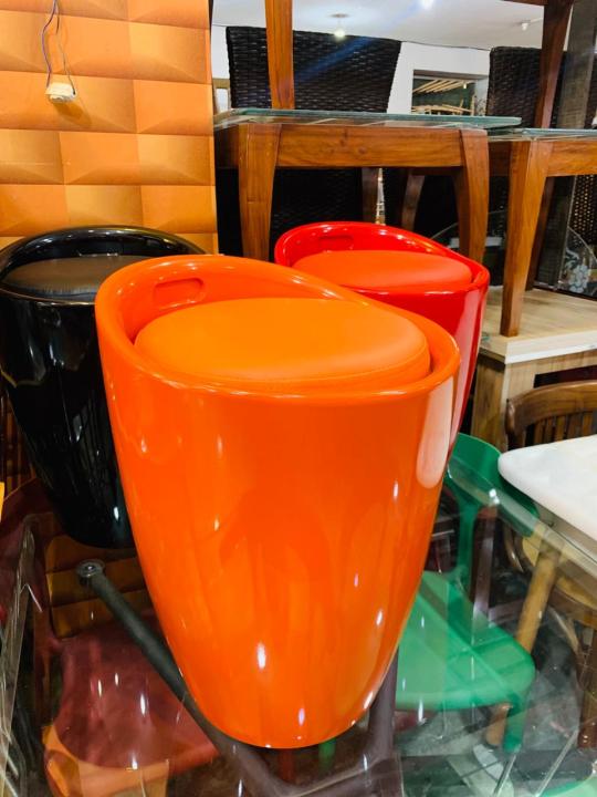 New Design Stool Chair Fiber stool Cup Style Stool Cup Stool | Daraz.pk