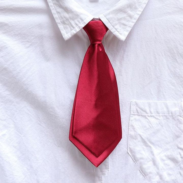 Classic Lazy Ties Neck Tie For Wedding Shirt Accessories For Kids ...
