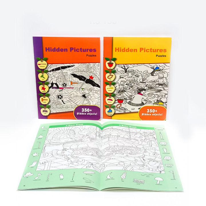 Hidden Pictures Puzzles Book Set - 350+ Hidden Objects | Daraz.pk
