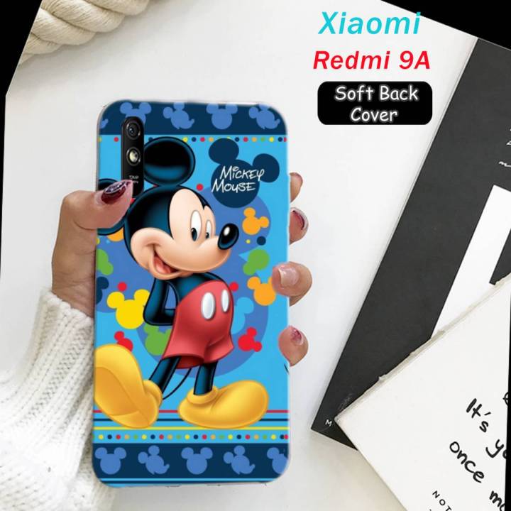 Xiaomi Redmi 9A Cover - Mickey Mouse Soft Cover Case | Daraz.pk