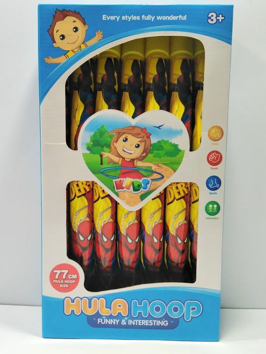 Hula Hoop - 31 inch - Spider man theme - High Quality | Daraz.pk