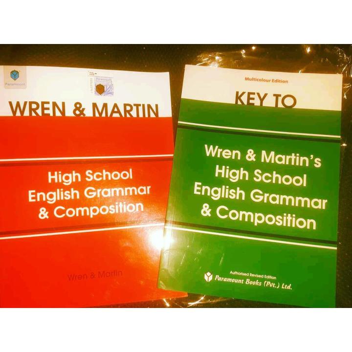 WREN & MARTIN - High School English Grammar & Composition with Key - 02 Books Pack by Wren ...
