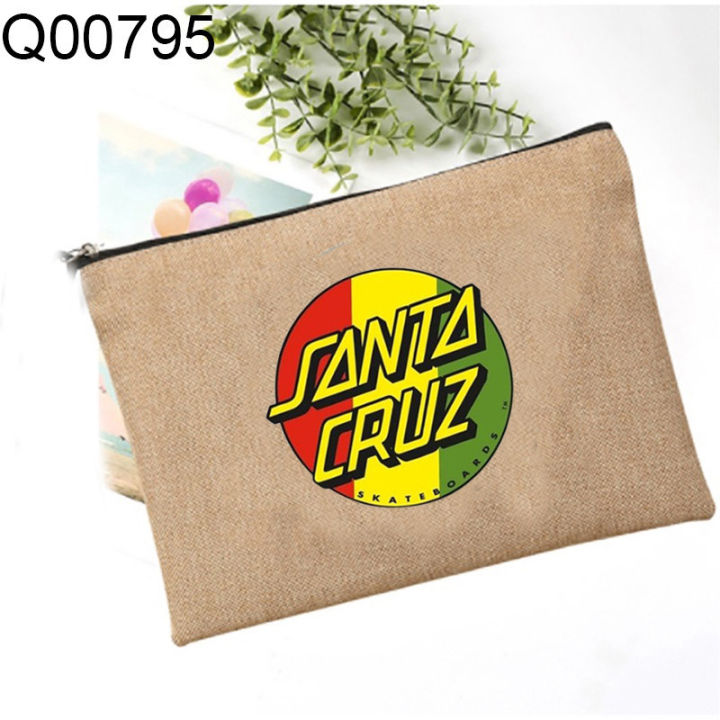 Cute Animation Stitch Canvas Pencil Case For Learning And Office Use ...