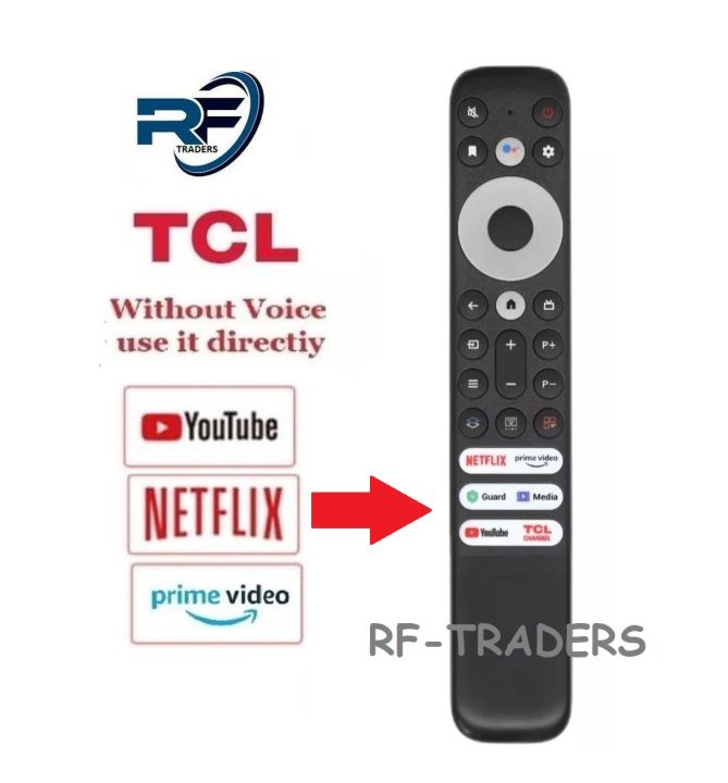 TCL Smart Android LED TV Remote Control Without voice cammand with ...