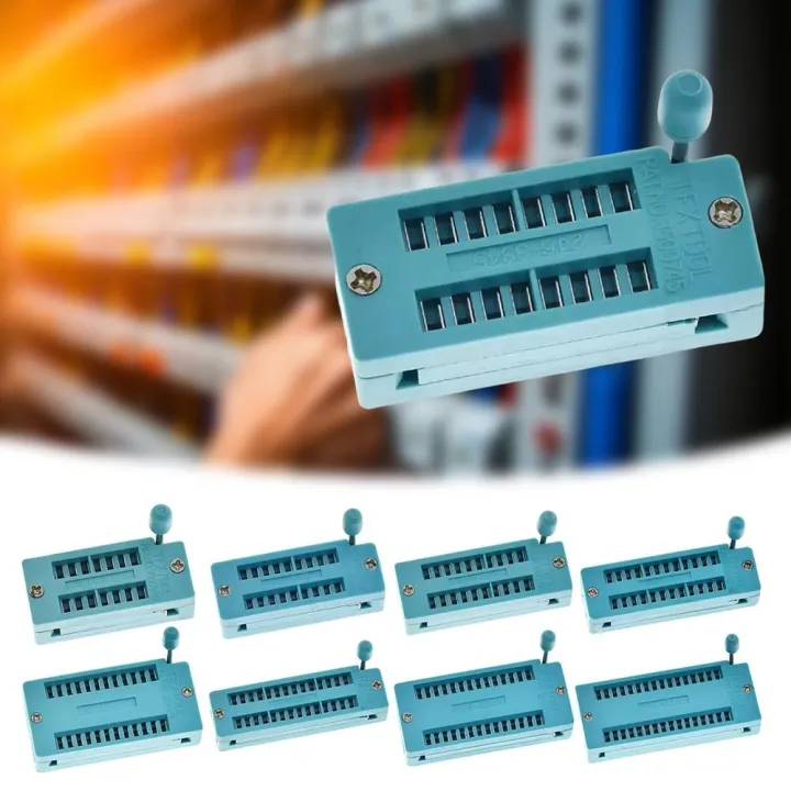 High Quality 14 16 18 20 24 28 32 40 P Pin IC Lock Seat Zif Socket 2.54 ...