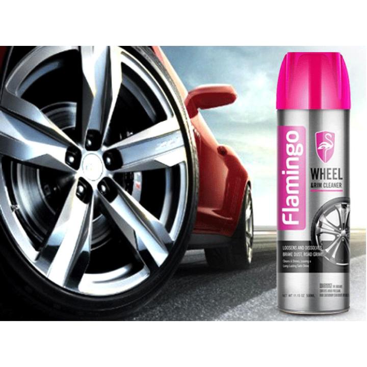 Flamingo Wheel And Rim Cleaner 550ml | Daraz.pk