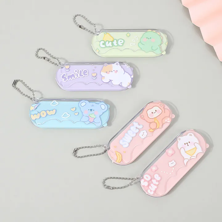 1pc Mini Baby Girls Hair Brush Cute Cartoon Bear Hair Comb Small ...