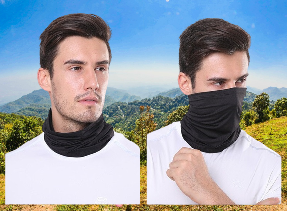 summer neck cover for men, Face Mask Bandana Neck Headbands, Motorcycle ...
