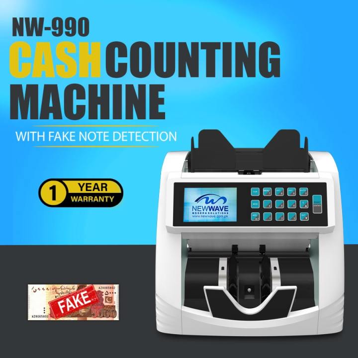Newwave Top Loading Mix Value/Cash/Money/Bill/Multi Currency Counting ...