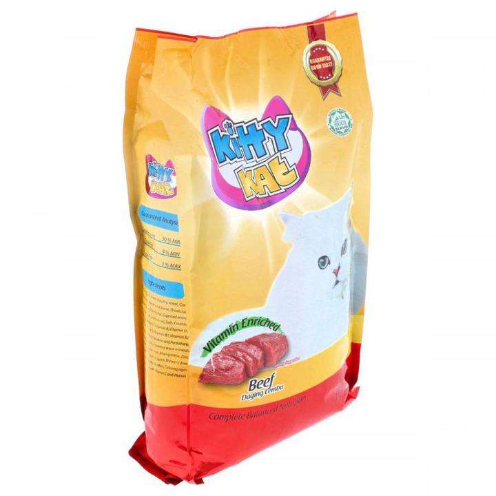Kitty Kat Beef Cat Food 1.5KG | Daraz.pk