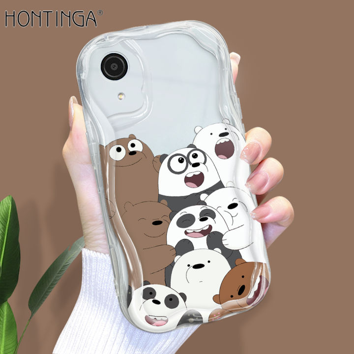 Hontinga for Samsung A03 Core Back Cover Cute Bears Phone Case Texture ...