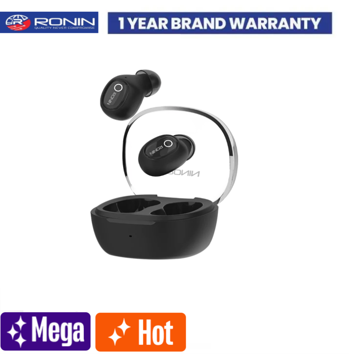 Ronin R-390 Bluetooth Mini & Smart Earbuds - Wireless Bluetooth TWS for ...
