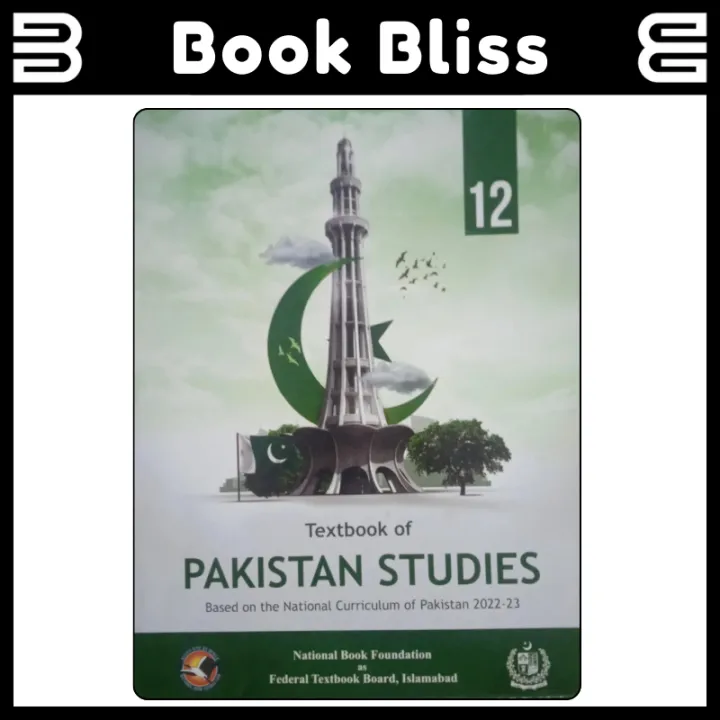 New Pakistan Studies Grade 12 Textbook by Federal Textbook Board ...