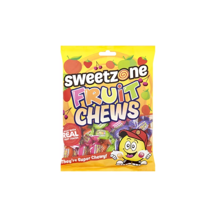 Sweetzone Fruit Chews Candy 200g – Juicy, Fruity, Centre-Filled & Chewy ...