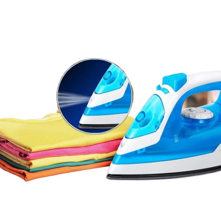 National Premium Full-Size Steam Iron – Powerful Steam Burst, Non-Stick ...
